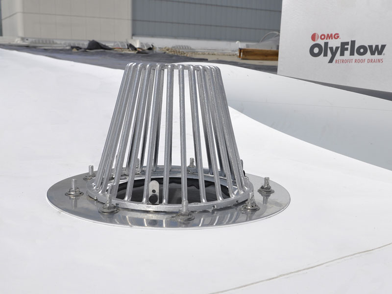 Roof Drain Replacement Scupper Drain Assembly For Roof Drainage With